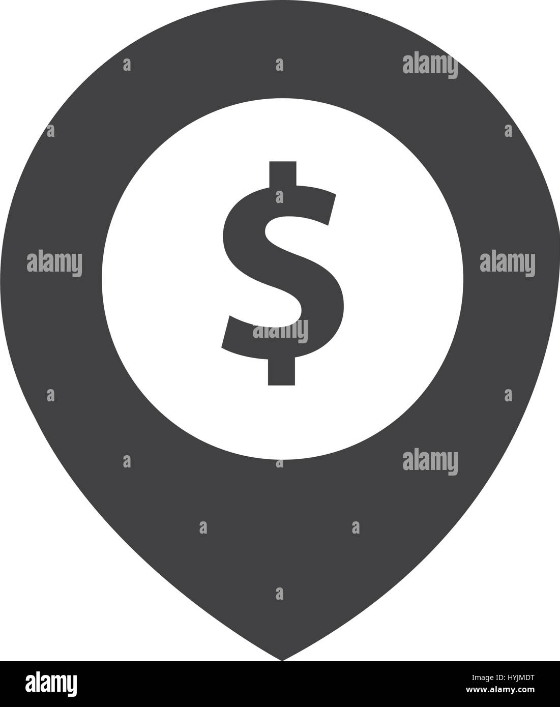 ATM Pin Symbol Icon Design Stock Vector Image & Art - Alamy