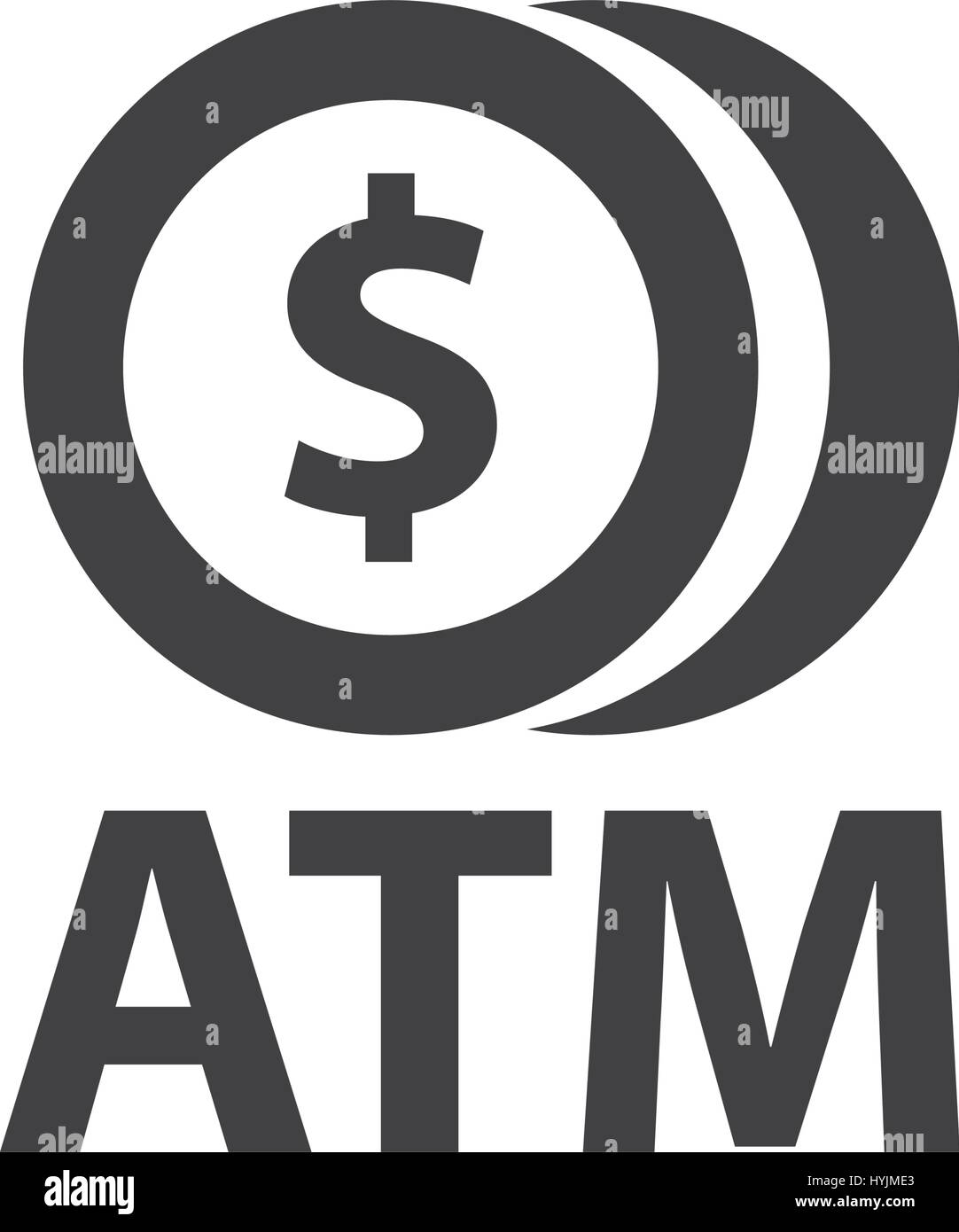 ATM Symbol Icon and logo Design Stock Vector Image & Art - Alamy