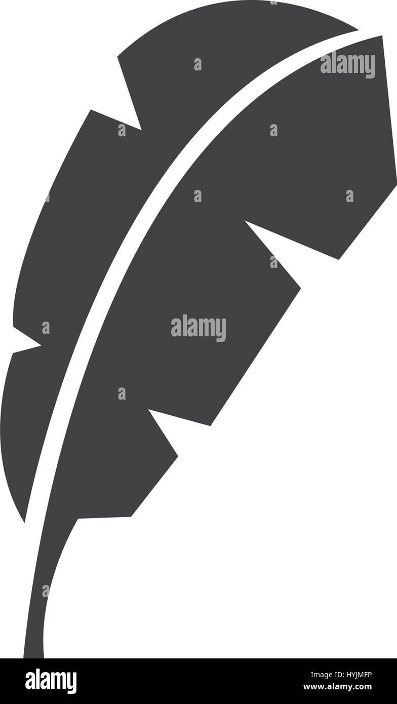 Brush feather Stock Vector Images - Alamy
