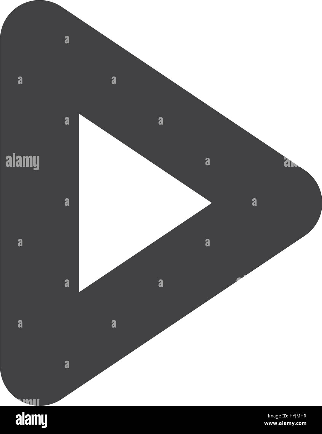 Play arrow Stock Vector Images - Alamy