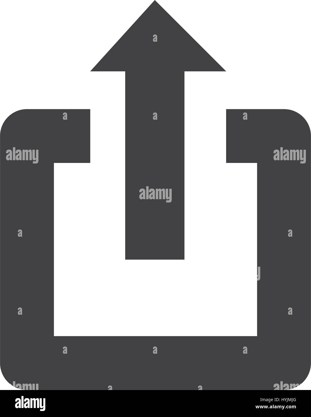 power arrow symbol icon vector Stock Vector Image & Art - Alamy