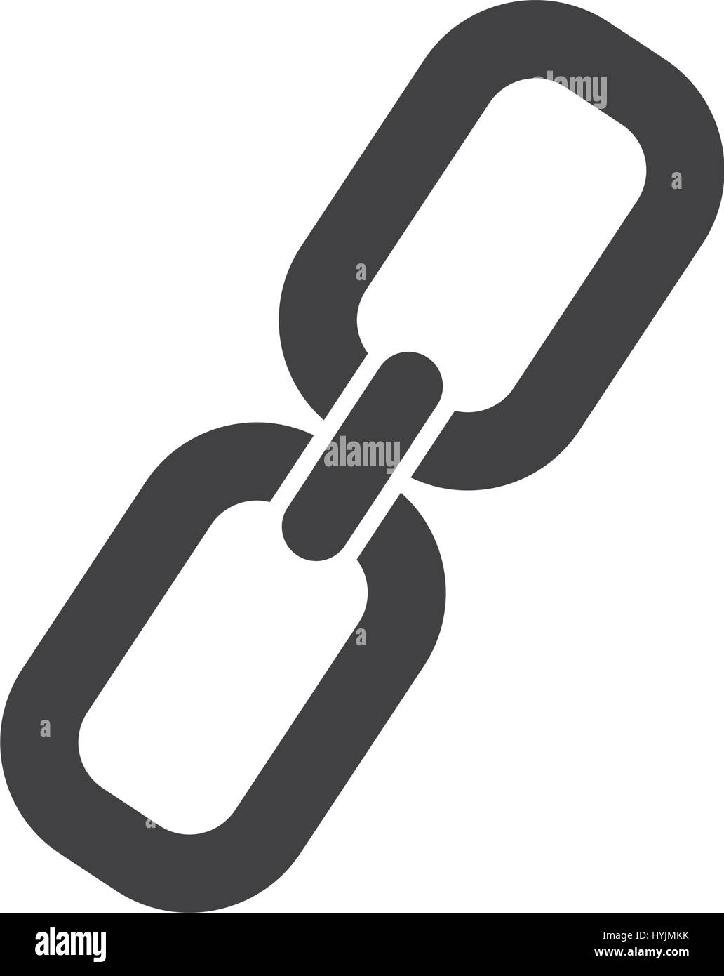 link symbol icon vector Stock Vector Image & Art - Alamy