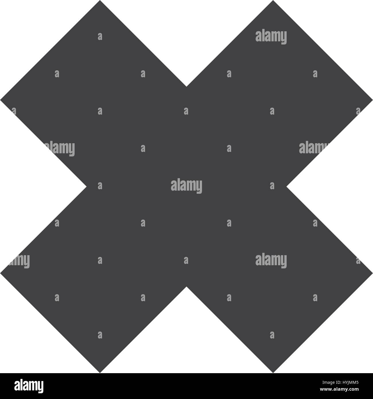 wrong symbol icon vector Stock Vector Image & Art - Alamy