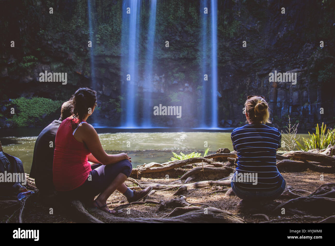 Rainbow friends waterfall water hi-res stock photography and images - Alamy