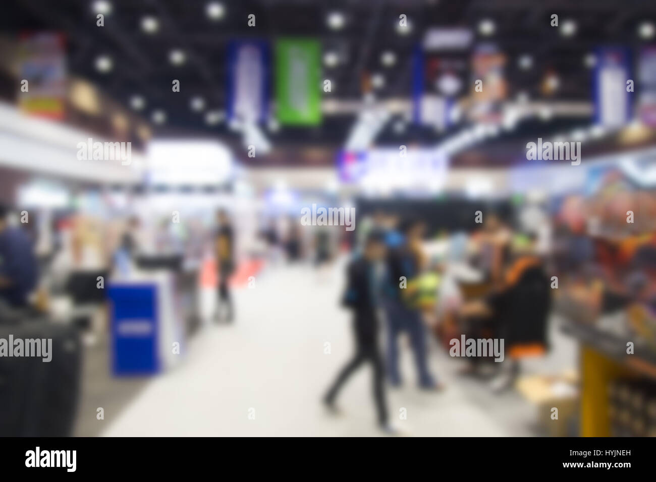 Abstract blurred event with people for background Stock Photo - Alamy