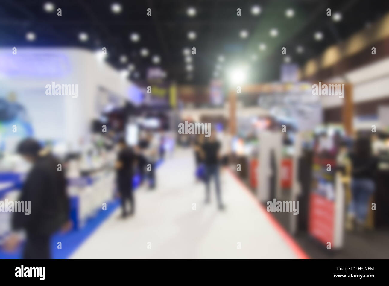 Abstract blurred event with people for background Stock Photo - Alamy