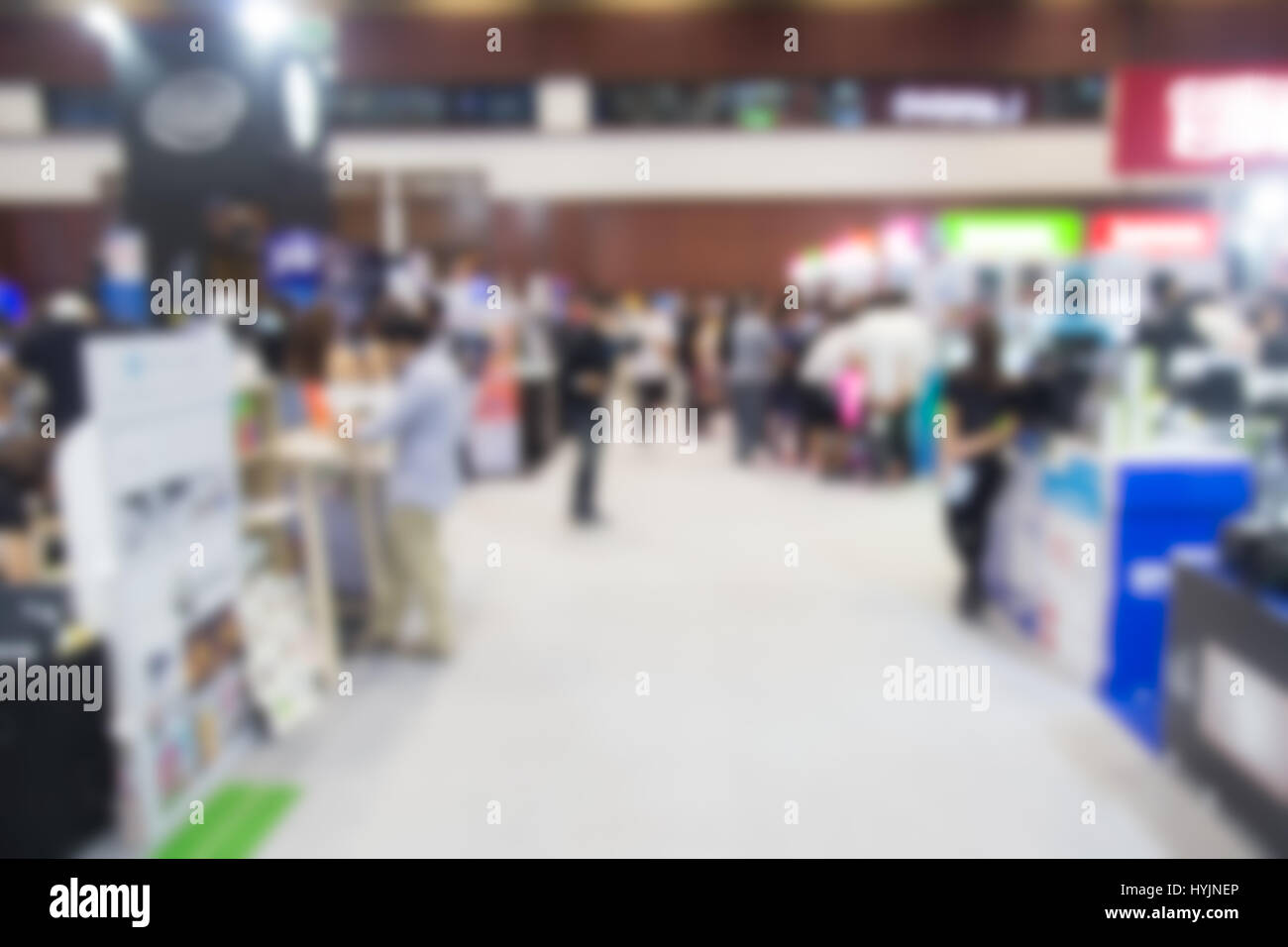 Abstract blurred event with people for background Stock Photo - Alamy