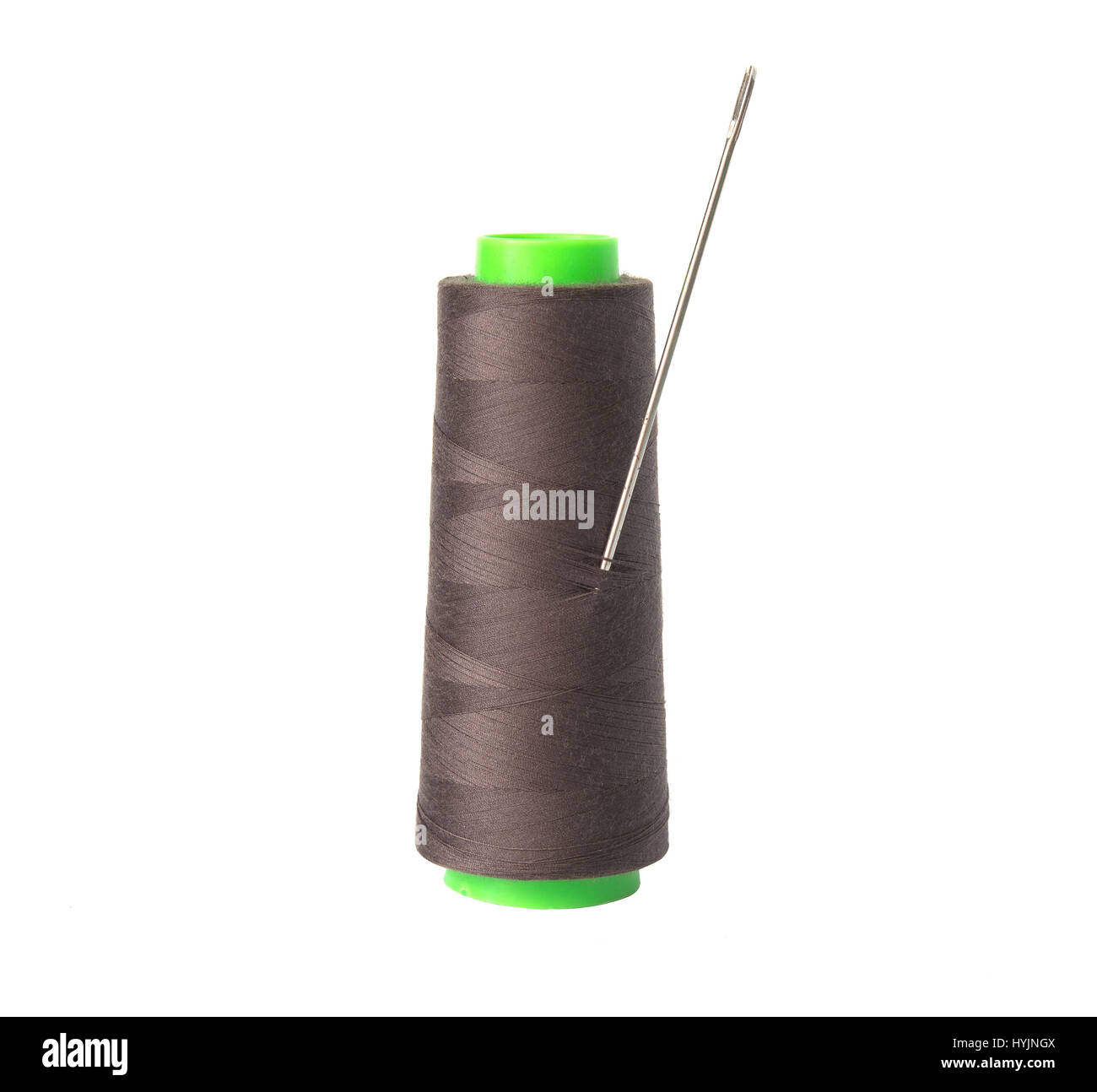 Spool of thread isolated on white background Stock Photo - Alamy