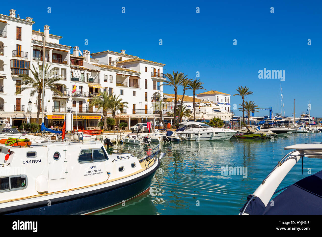 Marina. Puerto Deportivo La Duquesa, Manilva. Malaga province Costa del ...