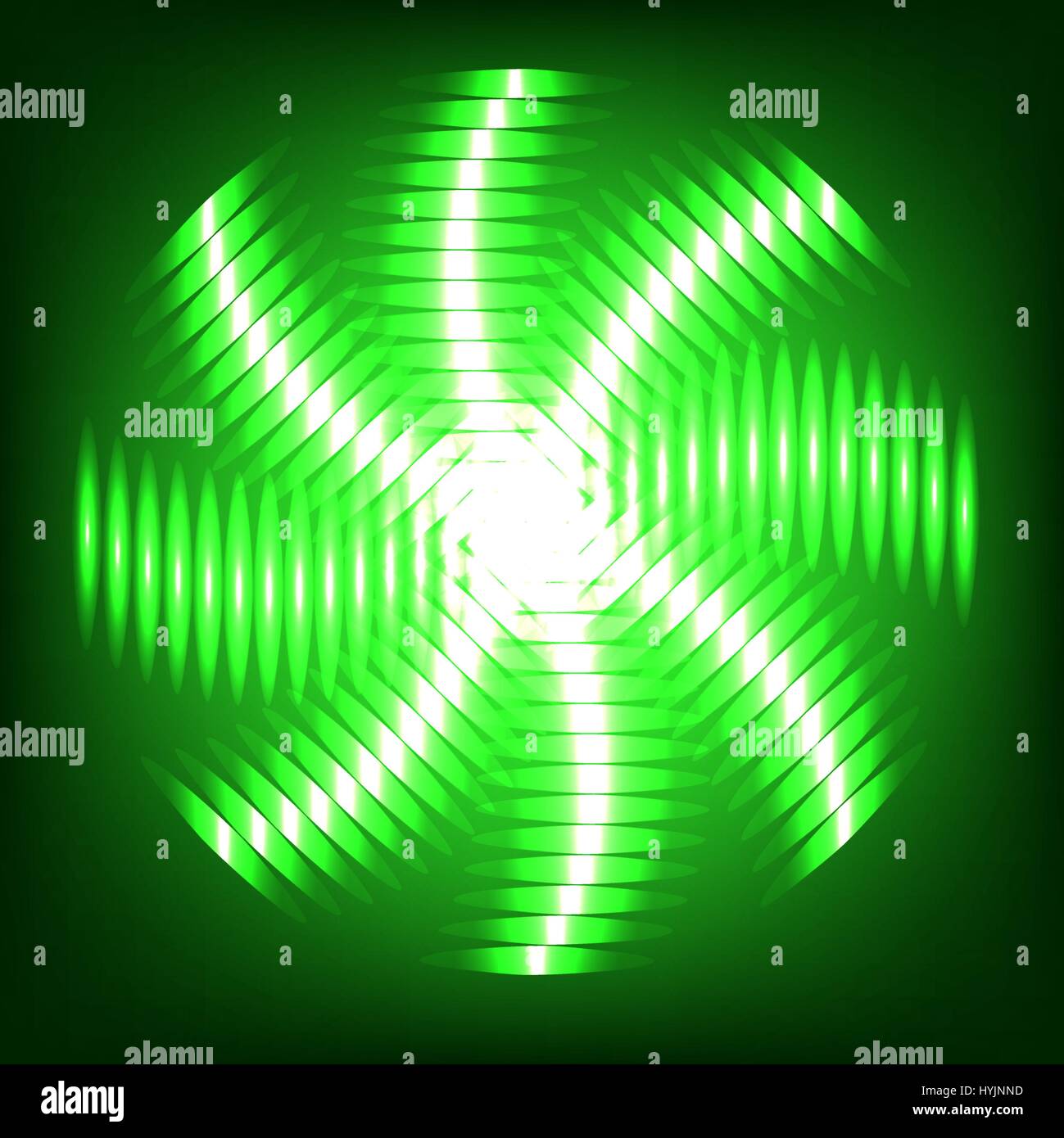 Abstract green glowing circle in motion Stock Vector Image & Art - Alamy