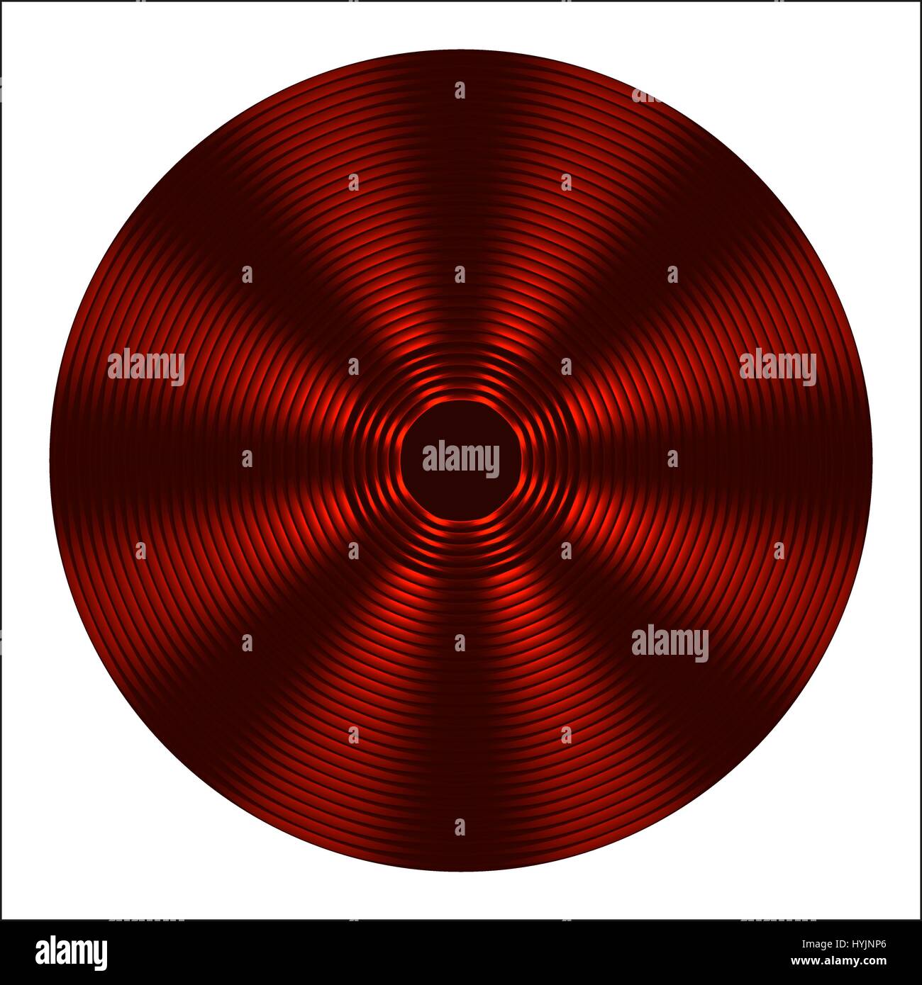 Abstract red glowing circle in motion Stock Vector Image & Art - Alamy