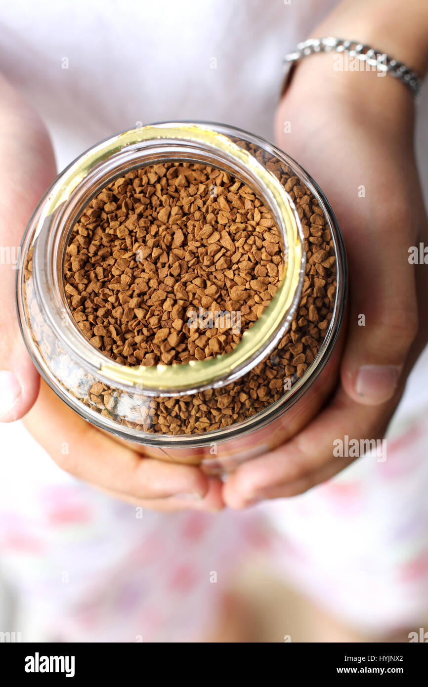 Coffee granules hi-res stock photography and images - Alamy