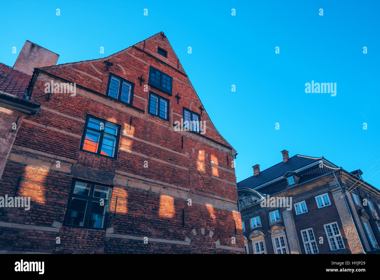 Copenhagen Denmark brick wall facades, typical architectural style for ...