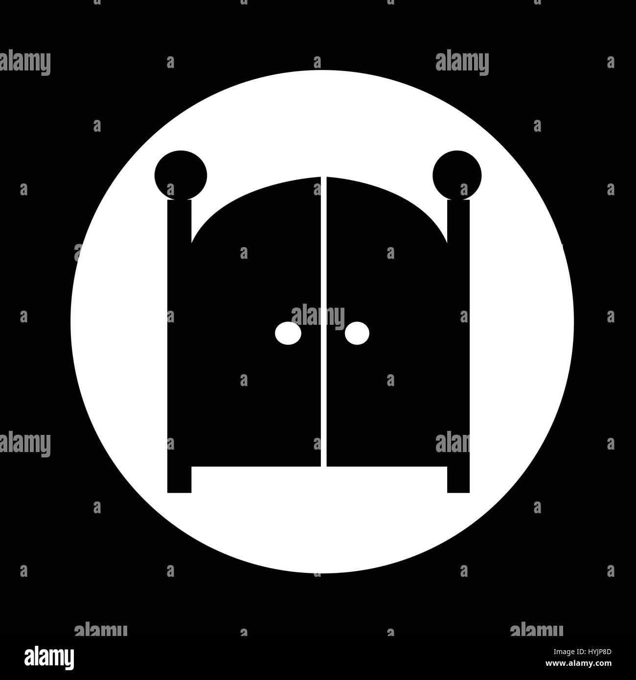 Front Gate Icon Stock Vector Image & Art - Alamy