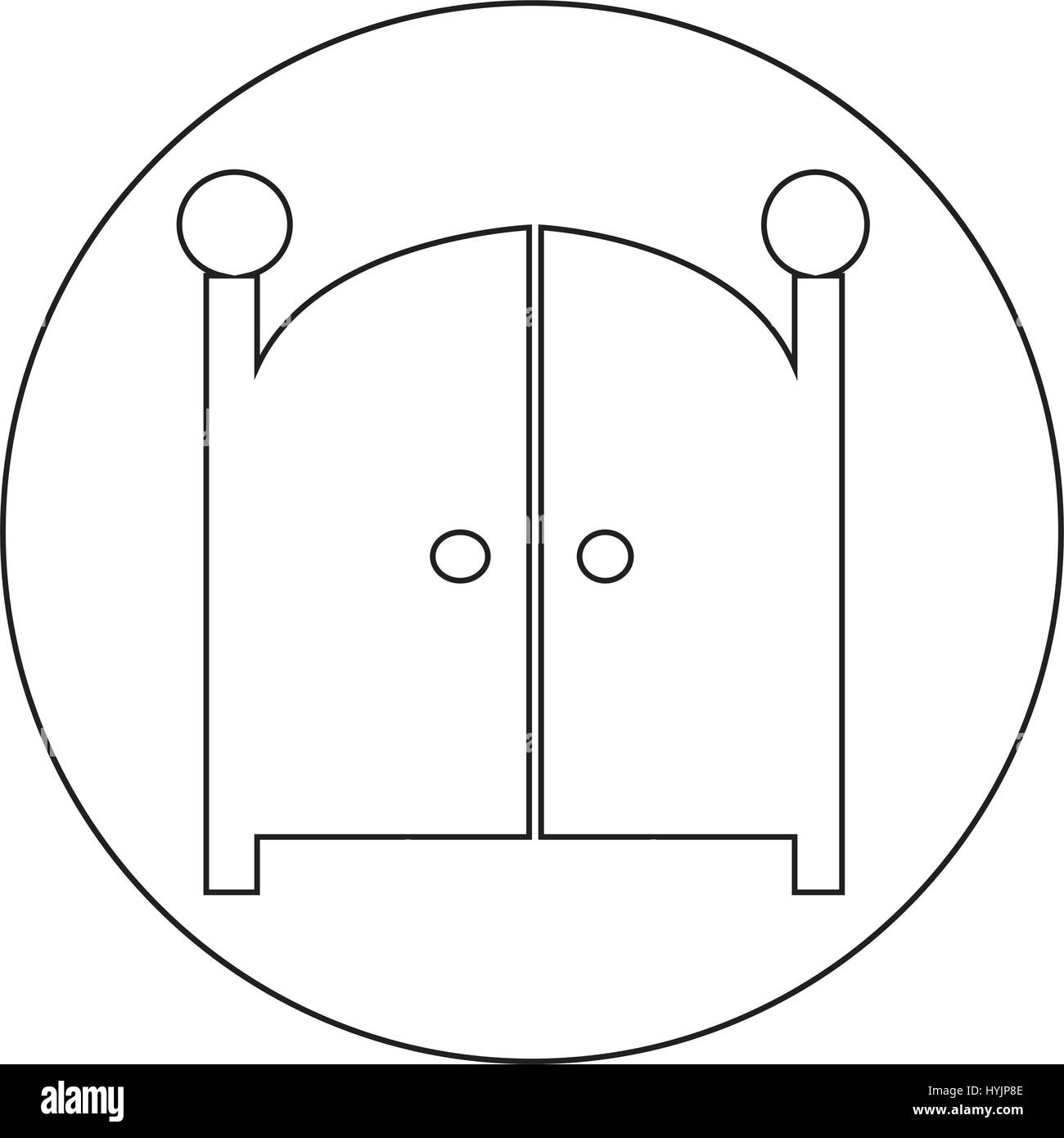 Front Gate Icon Stock Vector Image & Art - Alamy