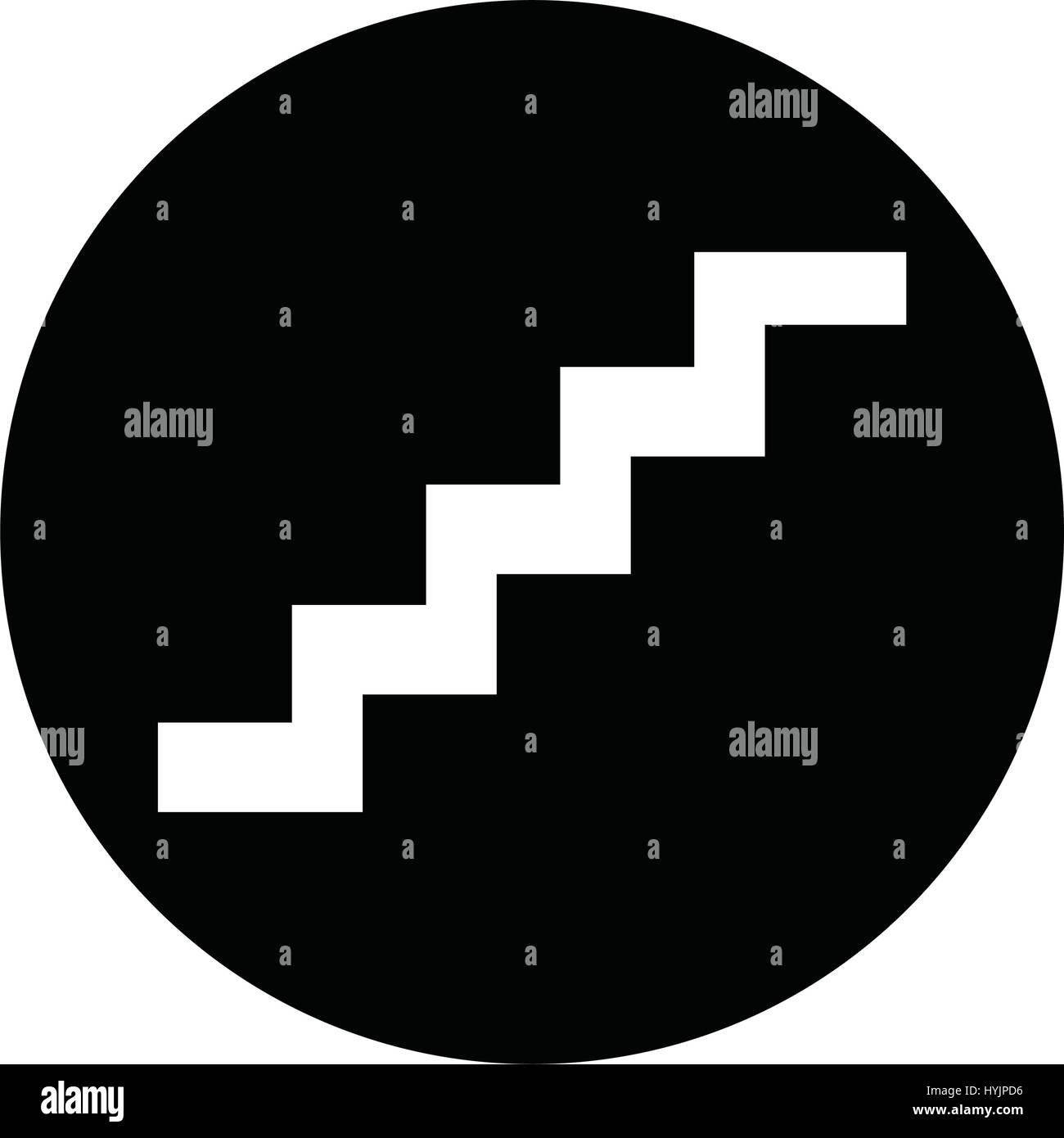 Level staircase Stock Vector Images - Alamy