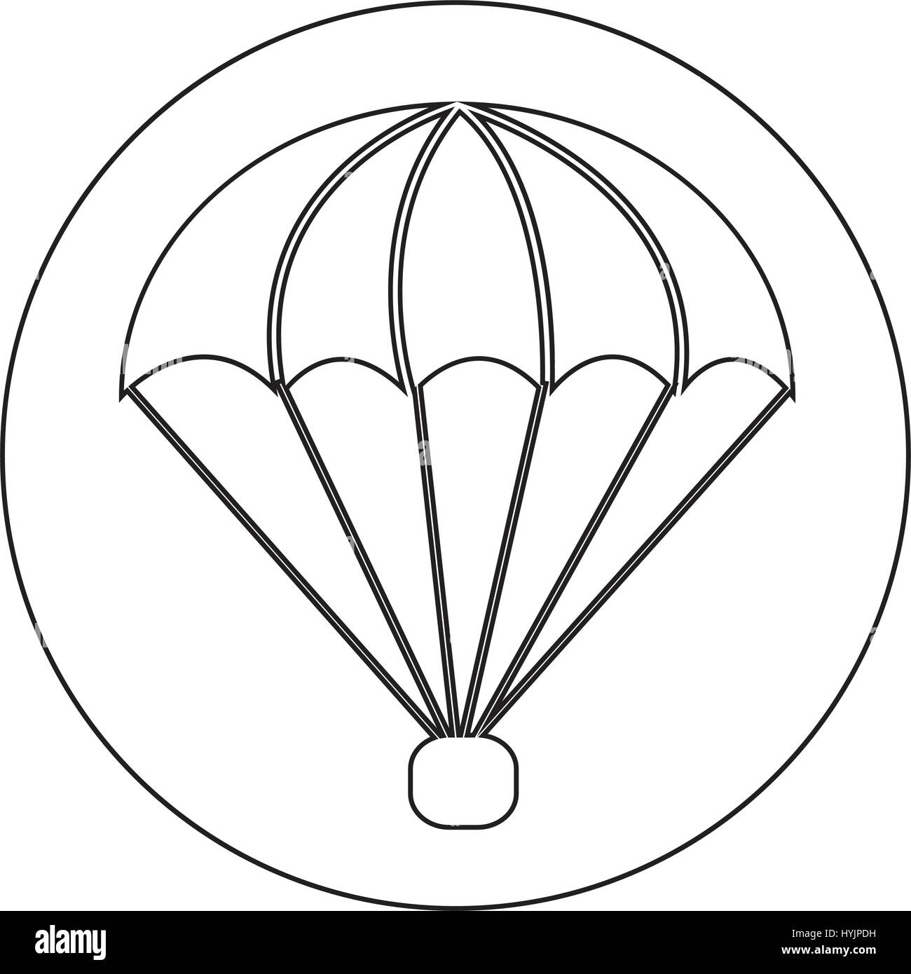Parachute jumper for the army Stock Vector Images - Alamy