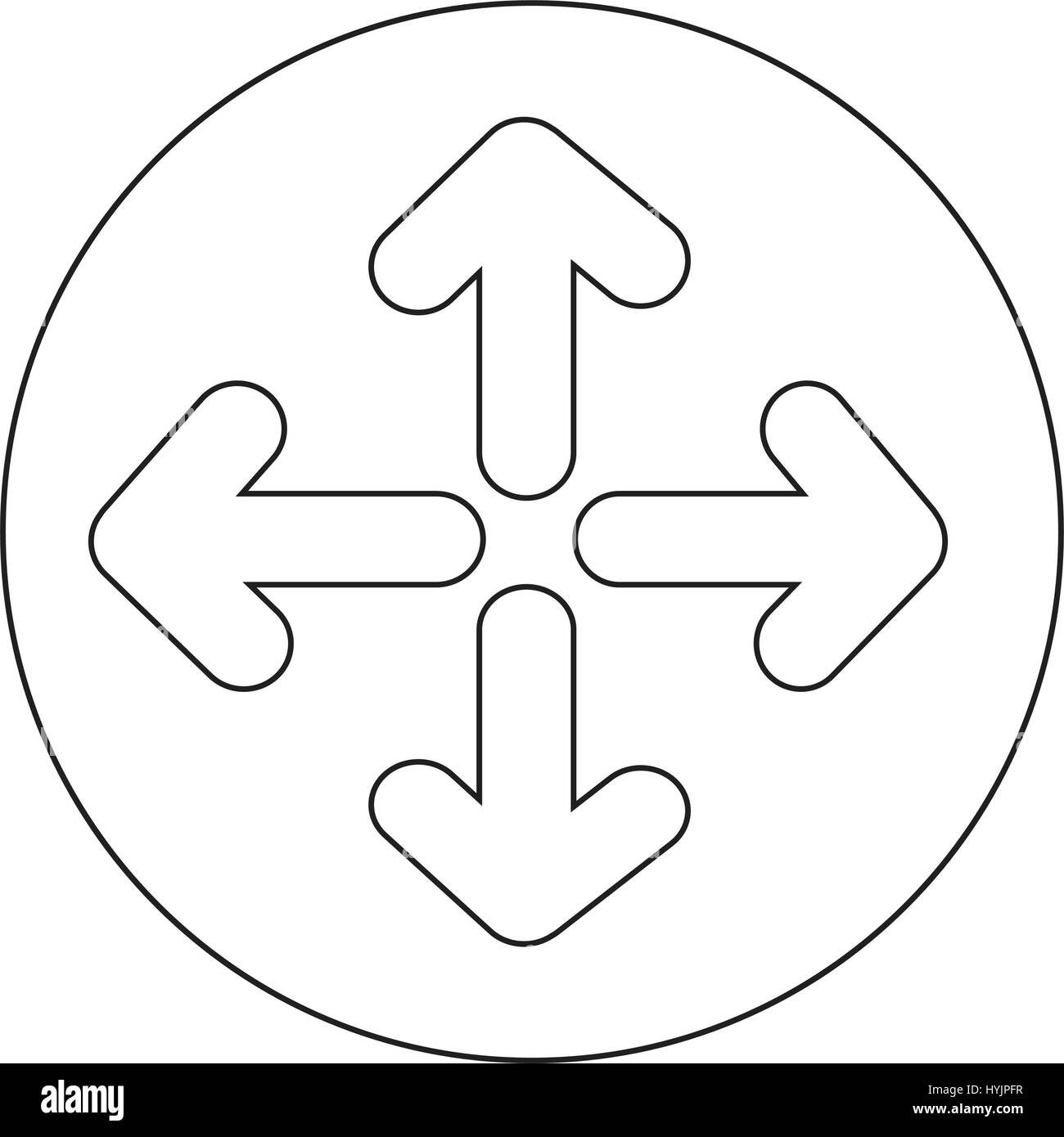 Full screen icon Stock Vector Image & Art - Alamy