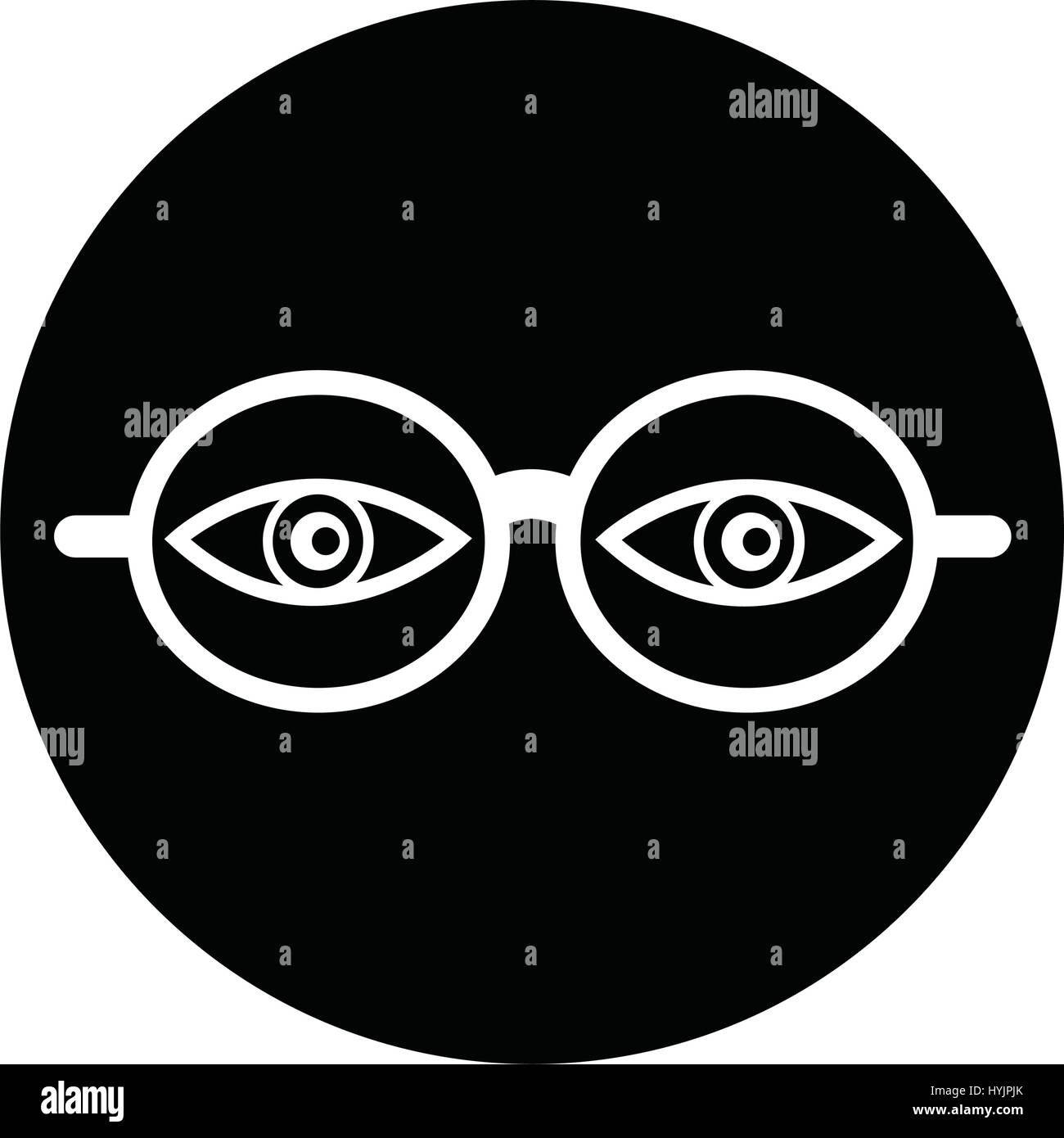 Eye Glasses Icon Stock Vector Image & Art - Alamy