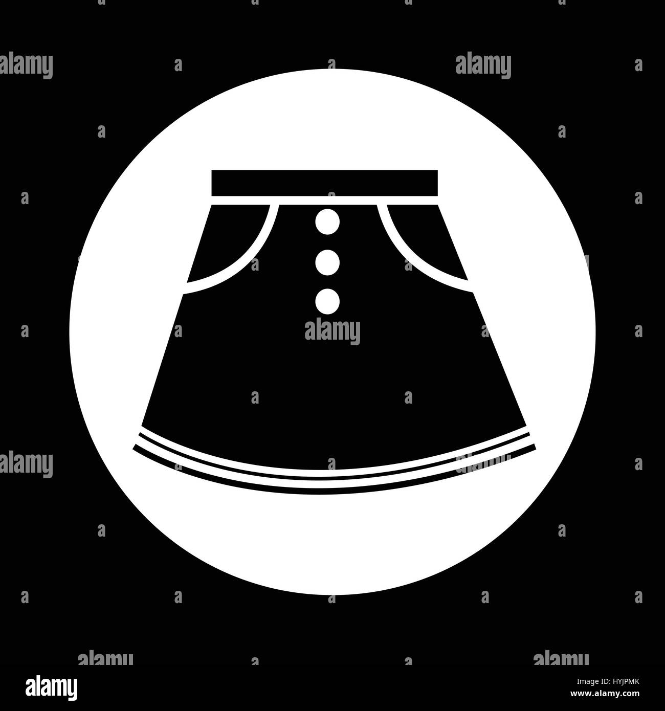 skirt icon Stock Vector Image & Art - Alamy