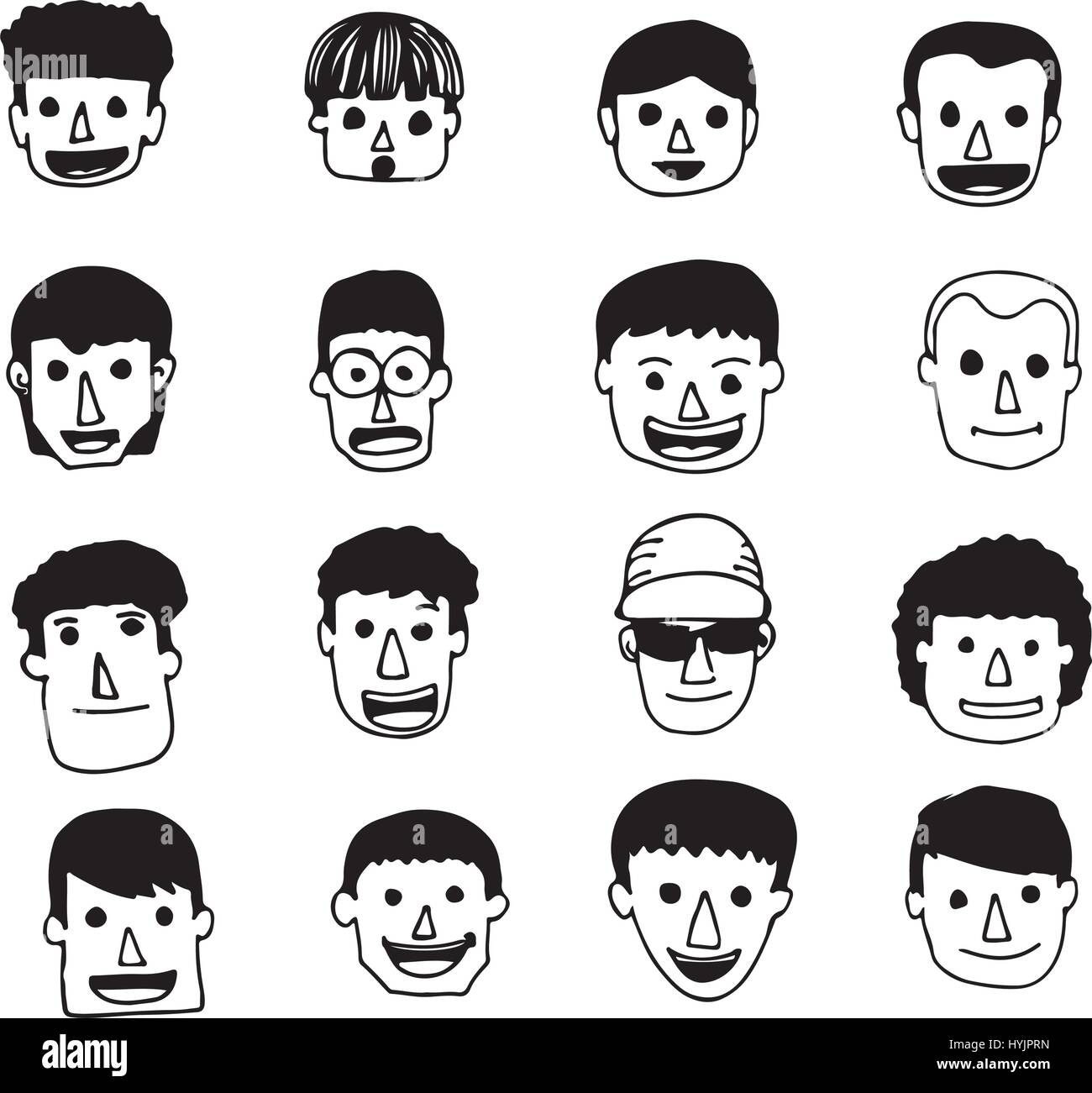 People face cartoon icon Stock Vector Image & Art - Alamy