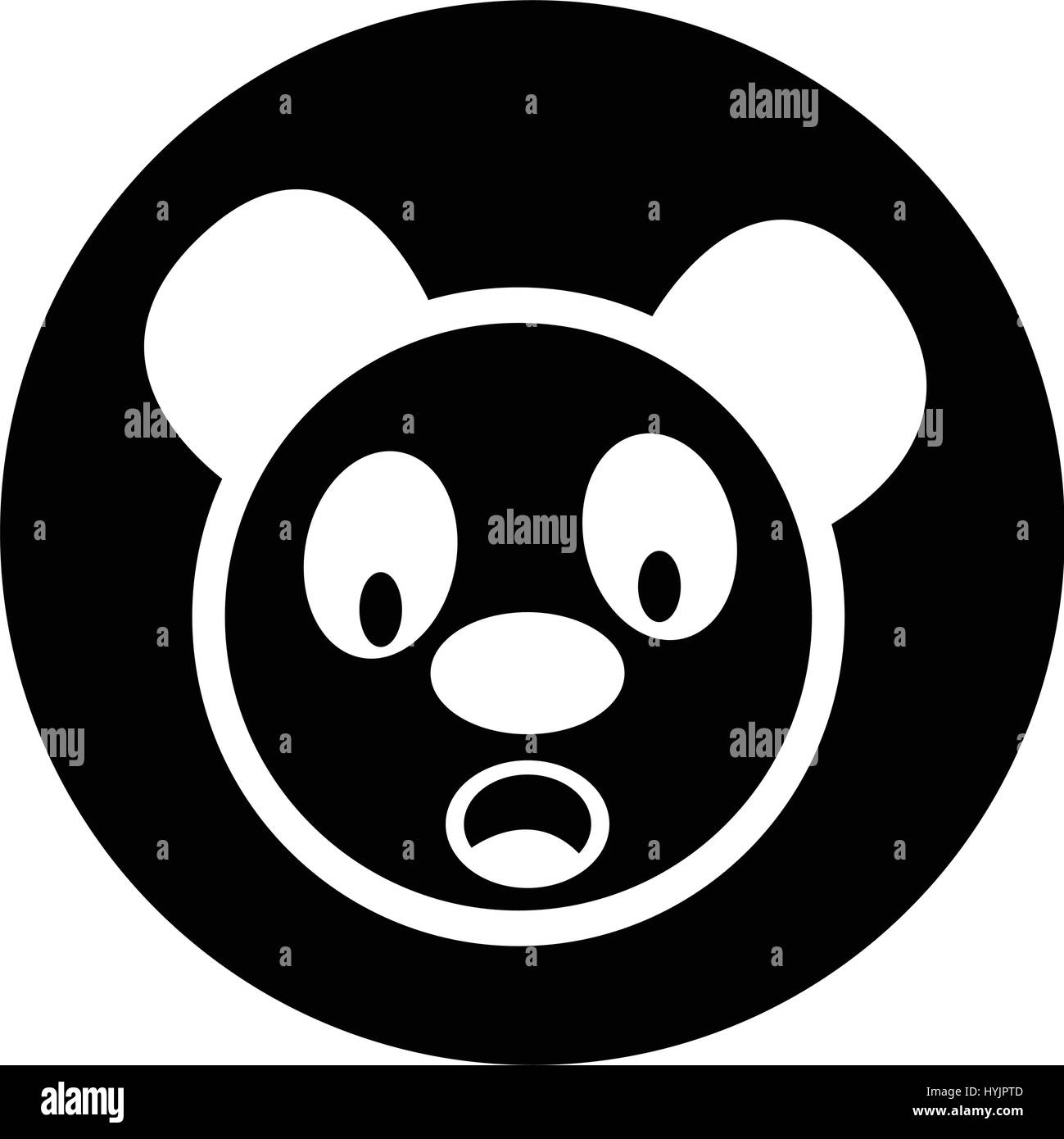 Cute panda Icon Stock Vector Image & Art - Alamy