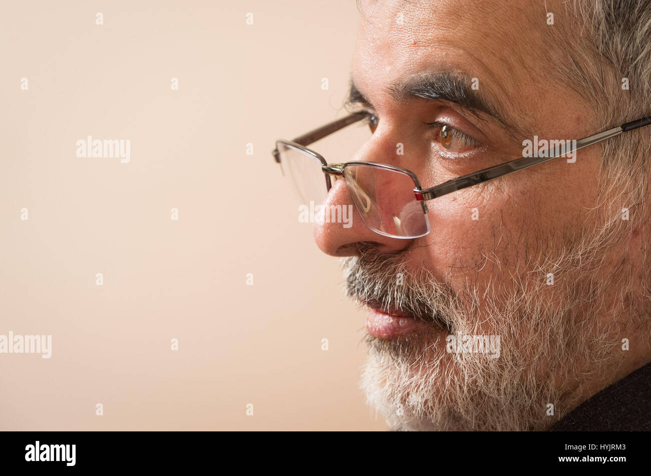 Omid, whose surname has not been released, during an interview with the ...