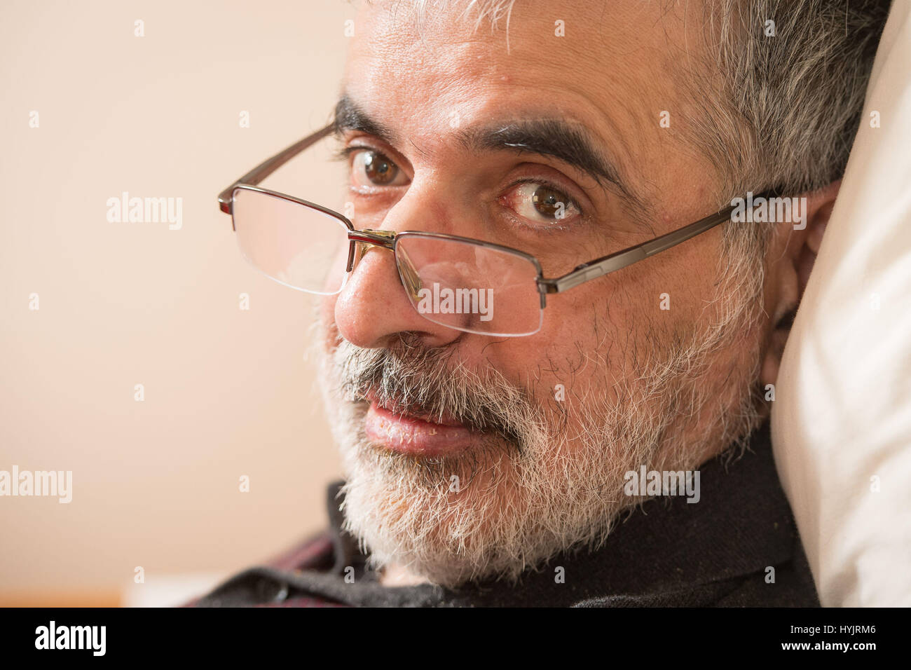 Omid, whose surname has not been released, during an interview with the ...