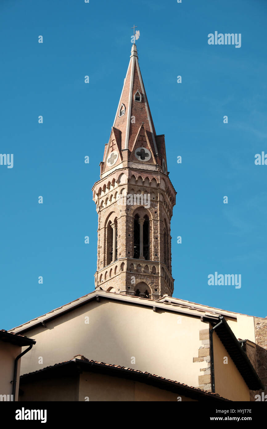 Bell tower badia fiorentina church hi-res stock photography and images ...