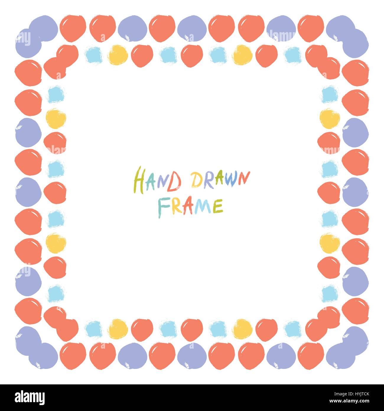 Colorful abstract frame Stock Vector Image & Art - Alamy