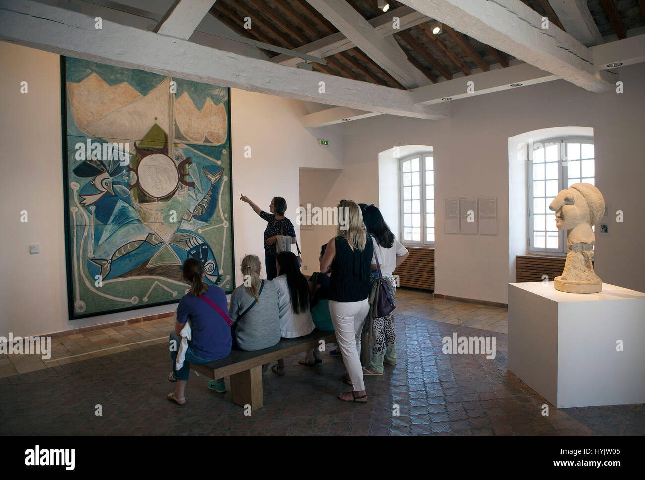 Musée de Picasso, Antibes Stock Photo - Alamy