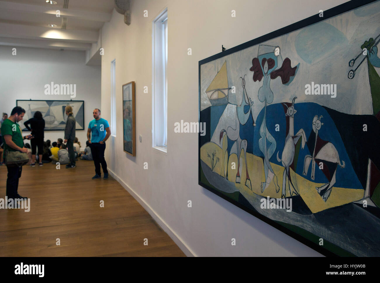 Musée de Picasso, Antibes Stock Photo - Alamy