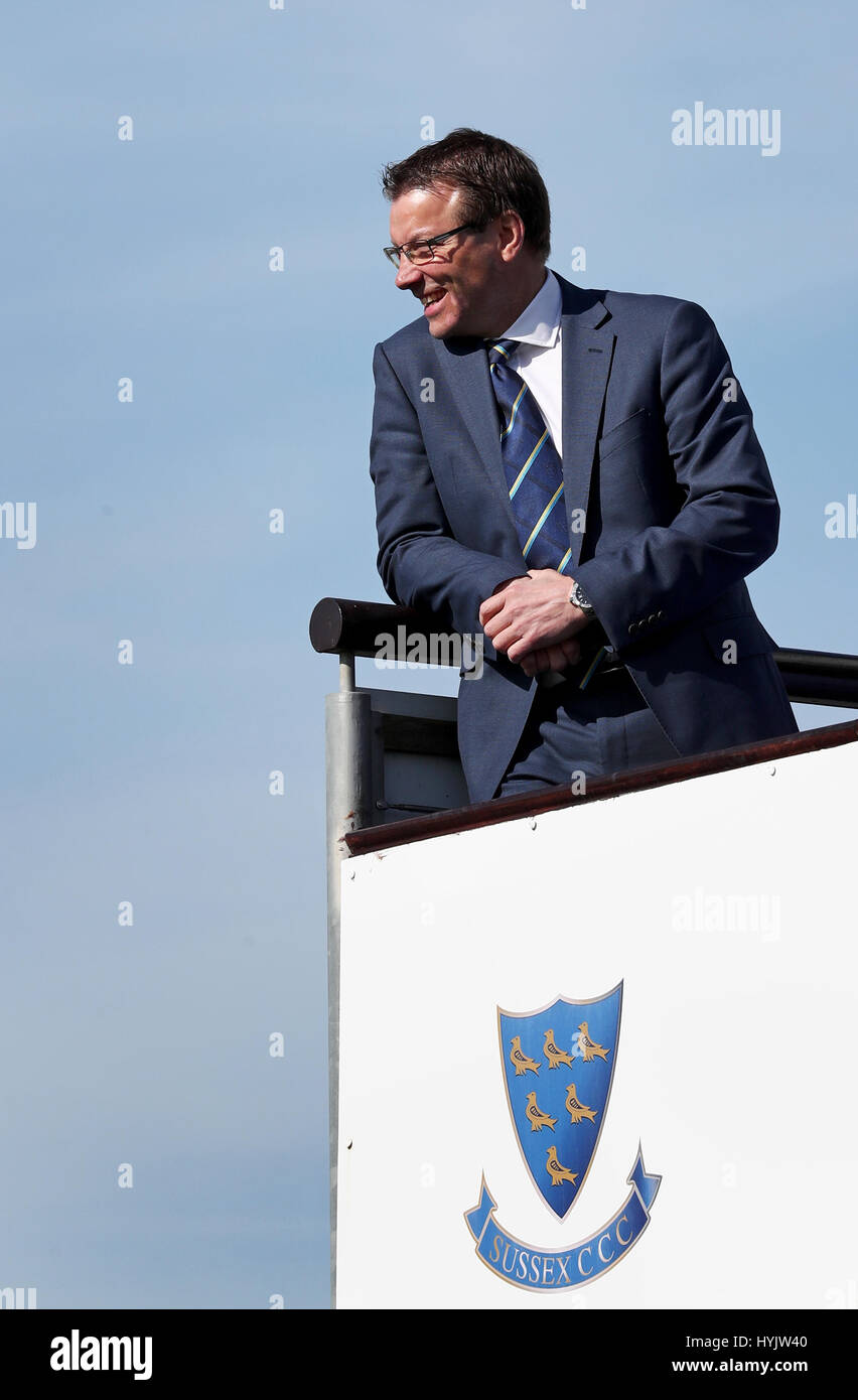 Sussex Chief Executive Rob Andrew during the media day at 1st Central ...