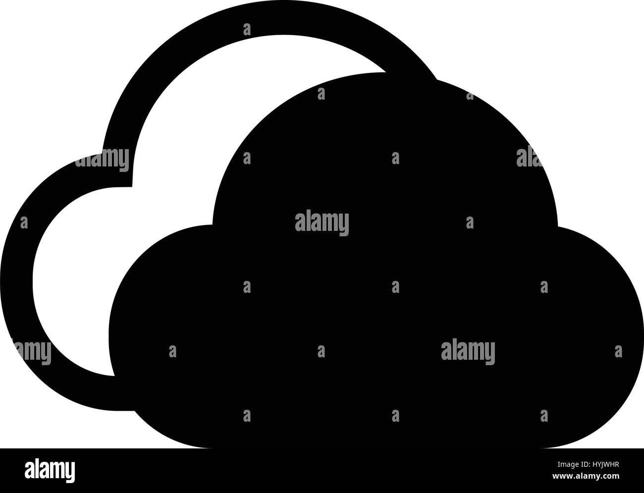 Cloud, weather icon Stock Vector Image & Art - Alamy