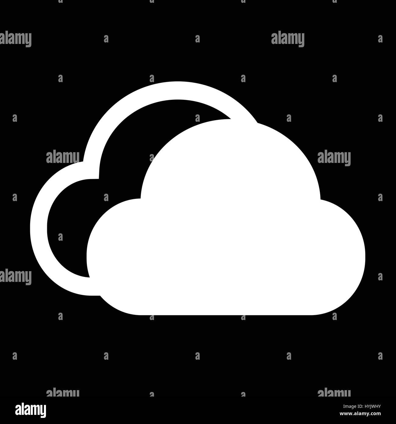 Cloud, weather icon Stock Vector Image & Art - Alamy