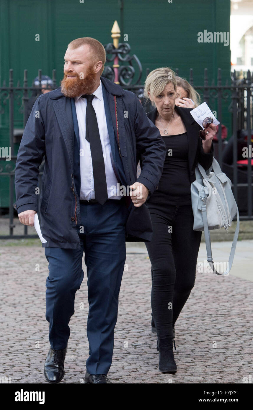 The niece of westminster terror attack victim leslie rhodes hi-res ...