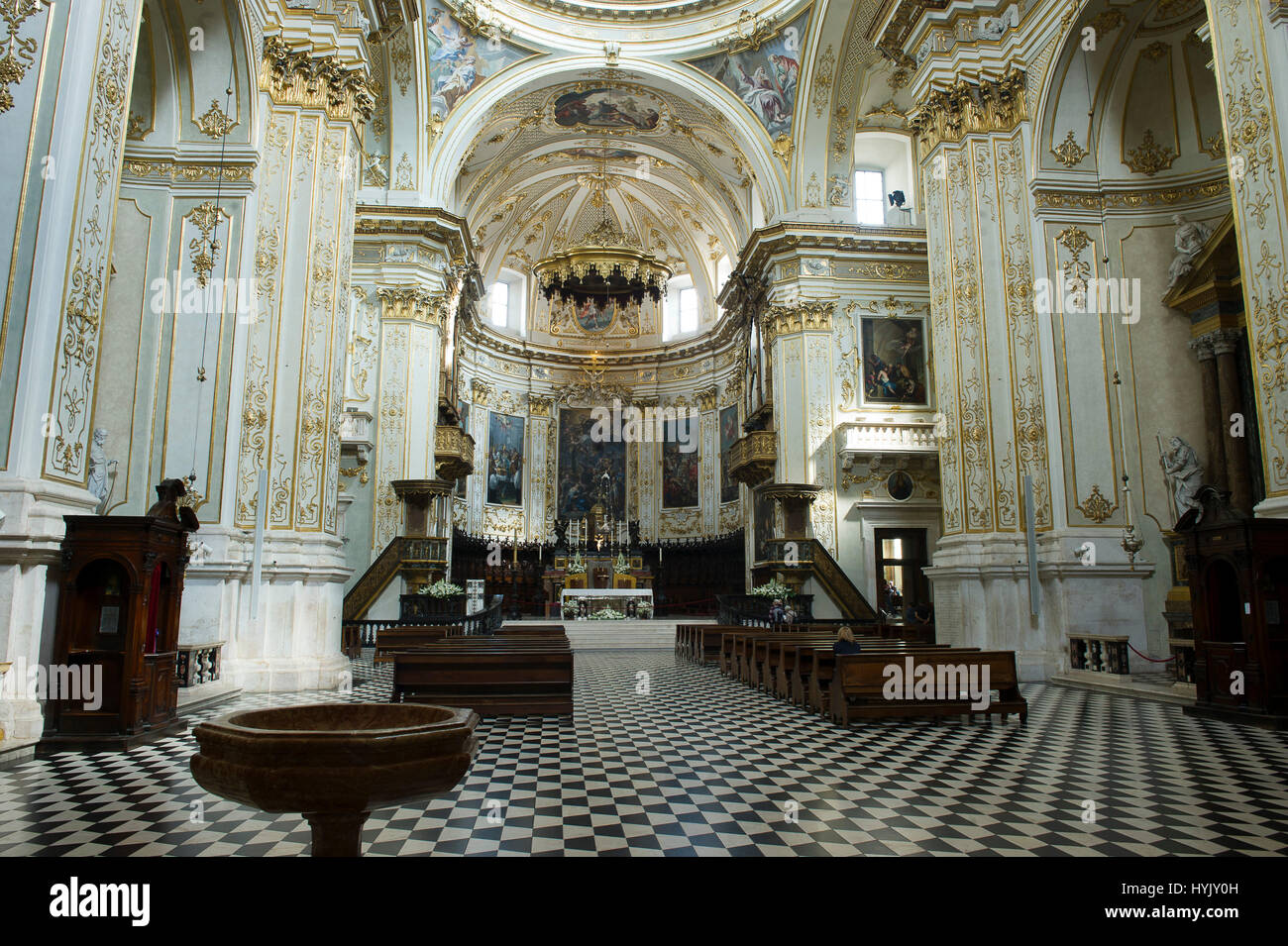 Italy,Lombardy,Bergamo,San Alessandro cathedral Stock Photo - Alamy