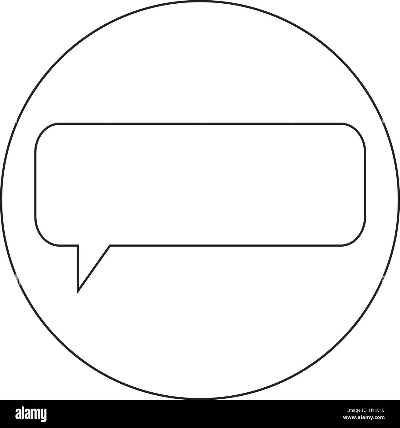 Speech bubble icon Stock Vector Image & Art - Alamy