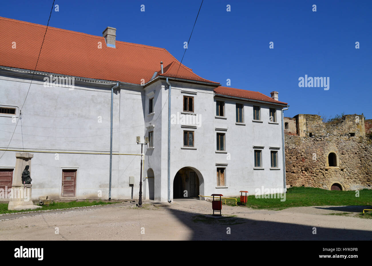 Aiud city romania medieval fortress entrance landmark architecture ...
