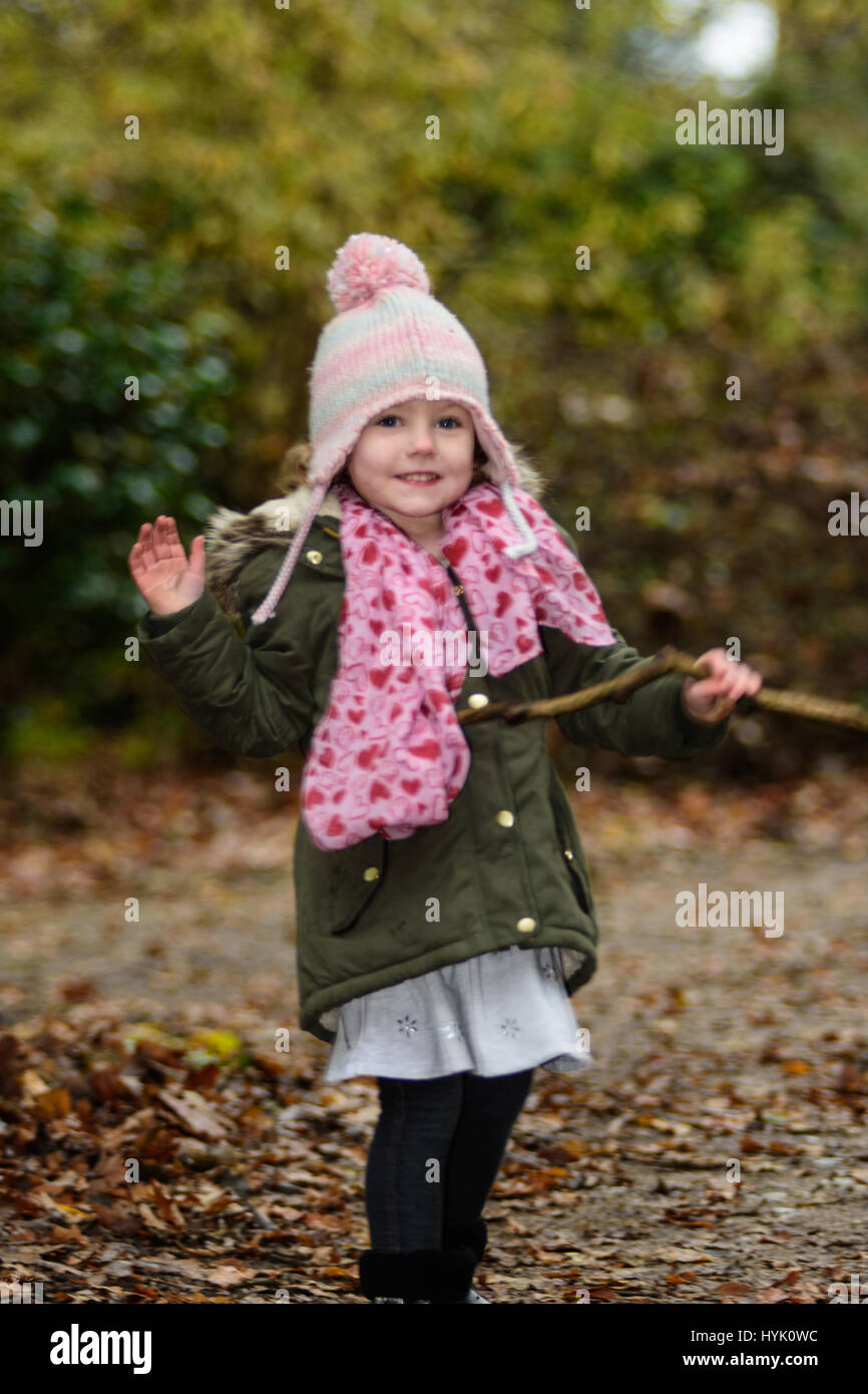 3 year old girl Stock Photo - Alamy