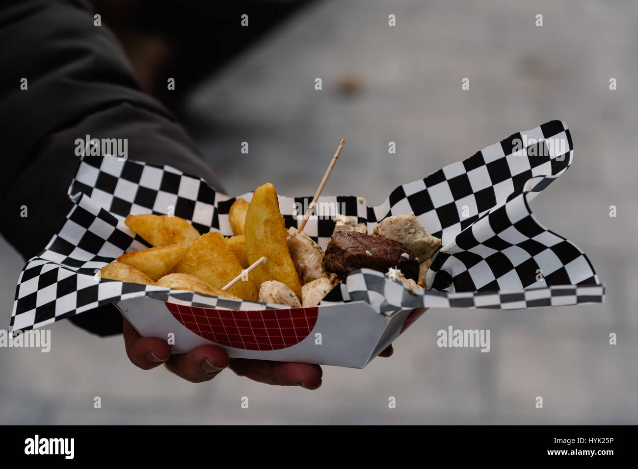 French fries human hi-res stock photography and images - Alamy