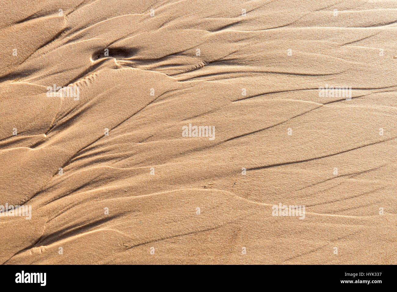 Wet sand texture in the sea shore beach Stock Photo - Alamy
