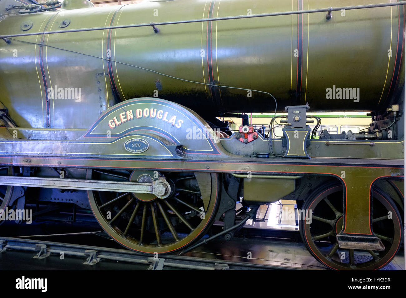 Classic car collection in the Riverside Museum Glasgow Harbour ...
