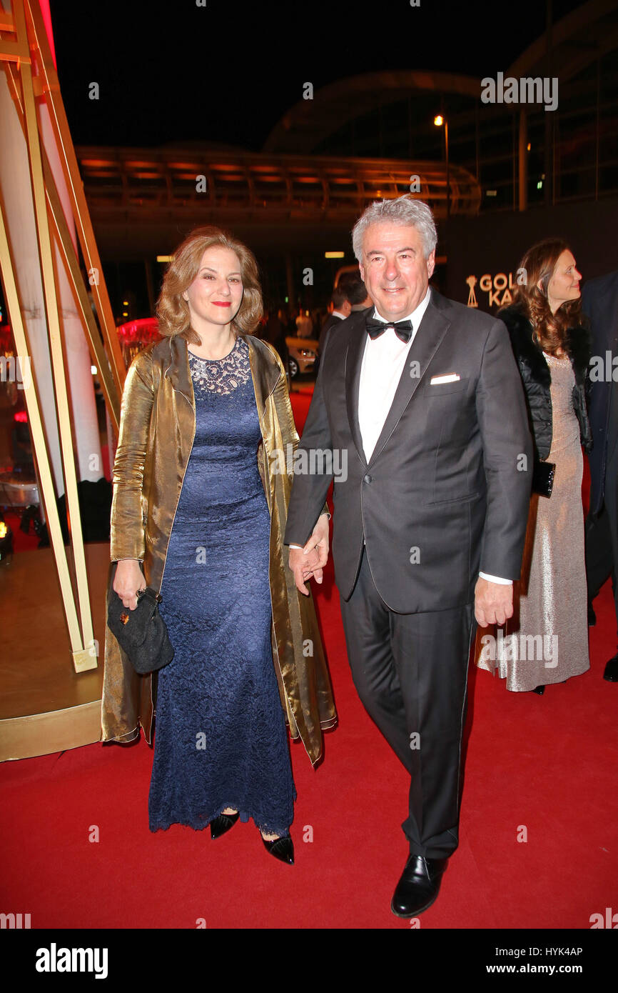 Goldene Kamera (Golden camera awards) 2017 at Messe Hamburg. Featuring ...