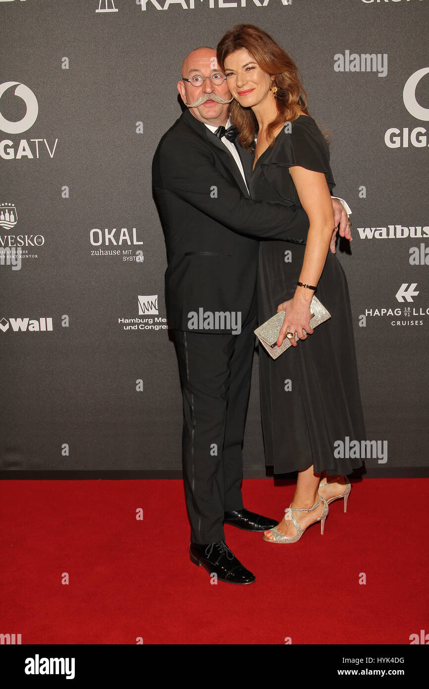 Goldene Kamera (Golden camera awards) 2017 at Messe Hamburg. Featuring ...