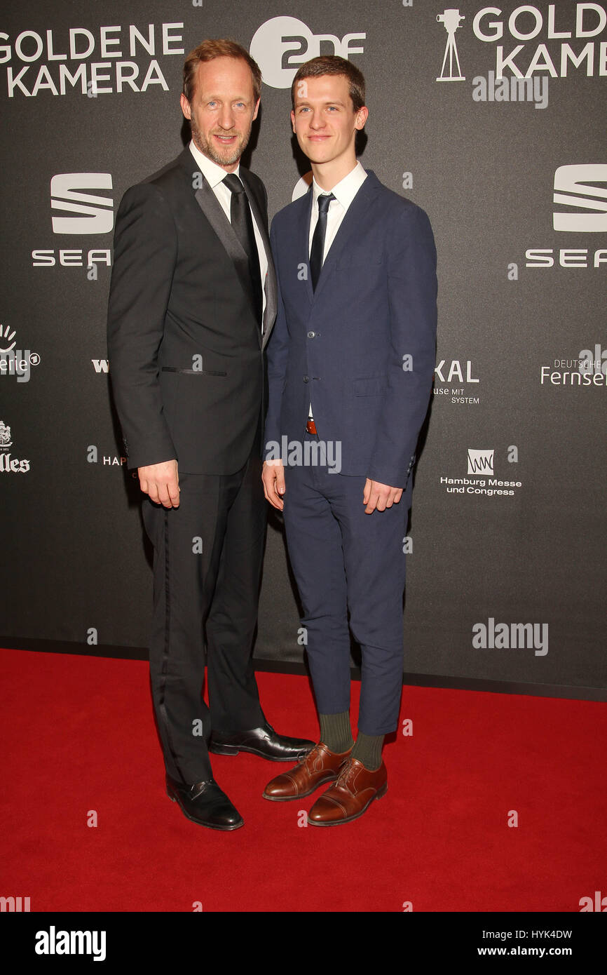 Goldene Kamera (Golden camera awards) 2017 at Messe Hamburg. Featuring ...