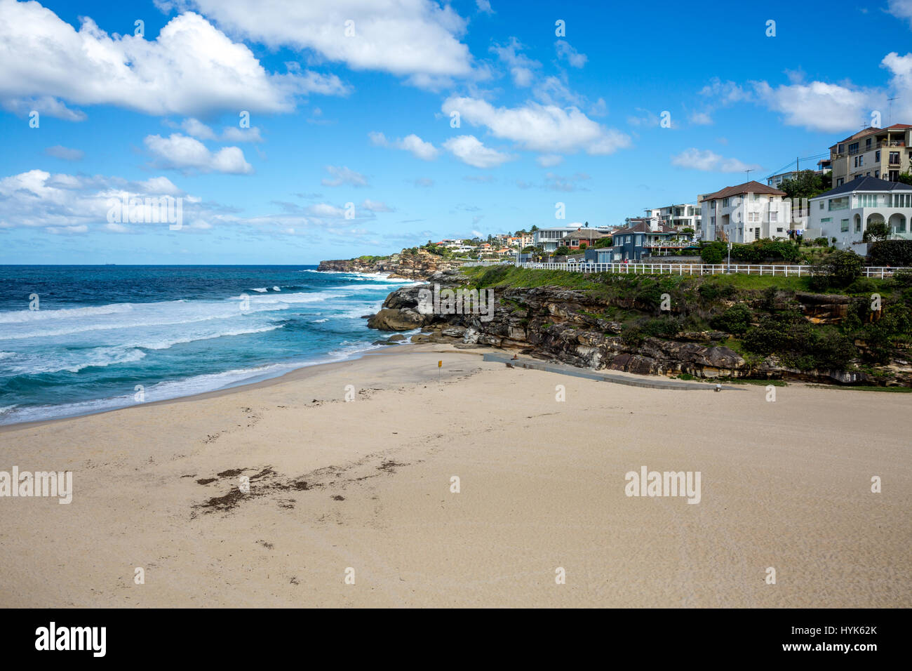 Tamarama beach in the eastern suburbs of Sydney is in the middle of the ...