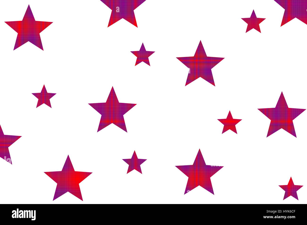 checkered stars on a white background Stock Photo - Alamy