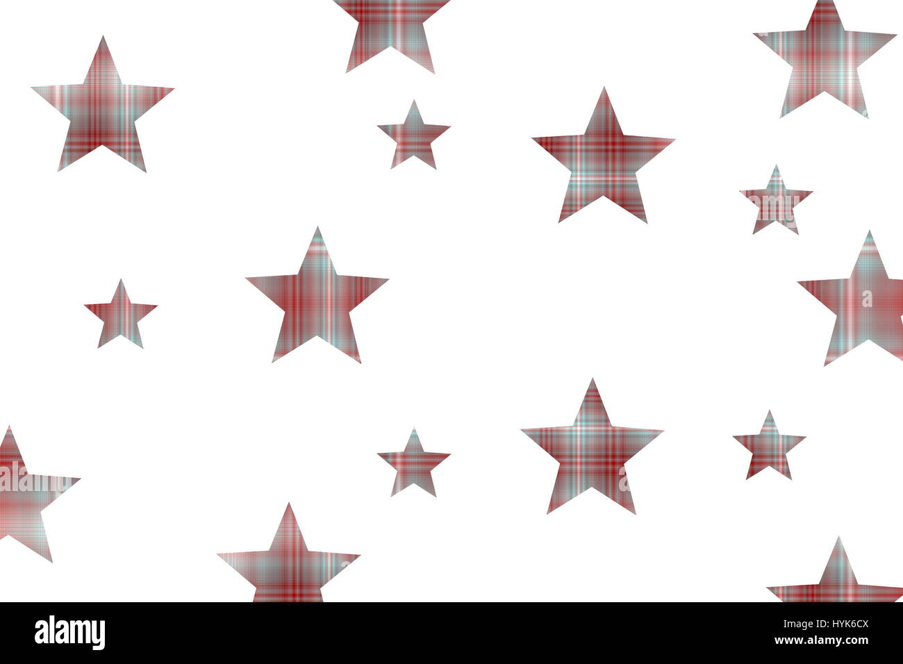 checkered stars on a white background Stock Photo - Alamy