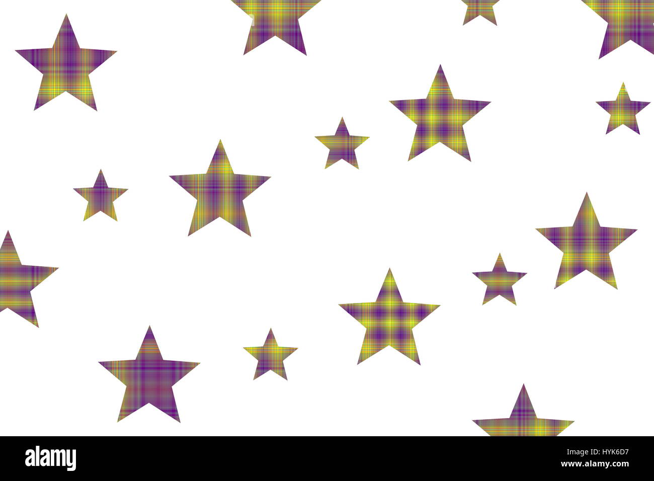 checkered stars on a white background Stock Photo - Alamy
